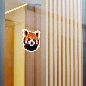 Red Panda Sticker - Kiss-cut Vinyl Animal Decals - Etsy