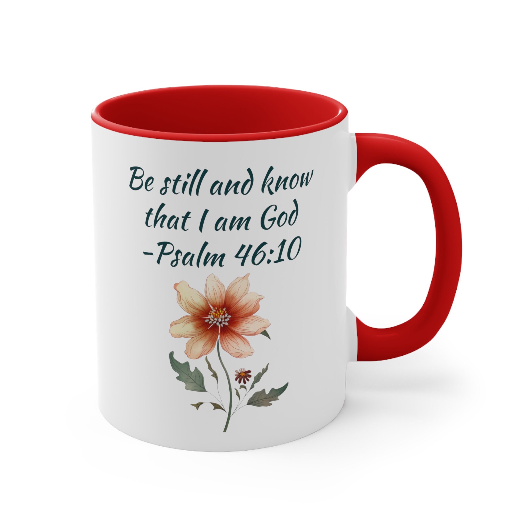 Be Still and Know Psalm Coffee Mug, Christian Gift for Women - Etsy