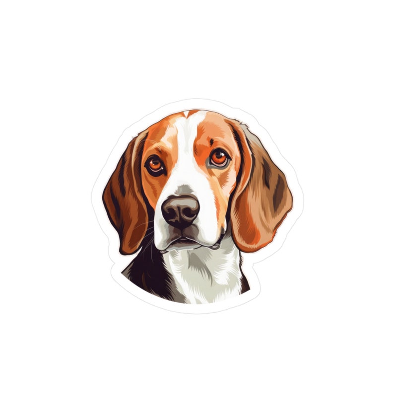 Beagle Sticker Kiss-cut Vinyl Decals - Etsy