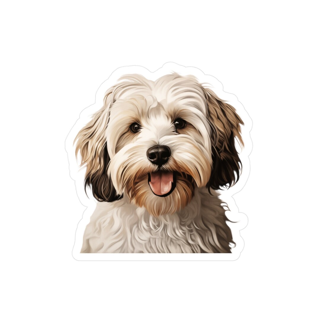 Havanese Sticker - Vinyl Dog Decals - Pet Car Decals - Dog Window ...