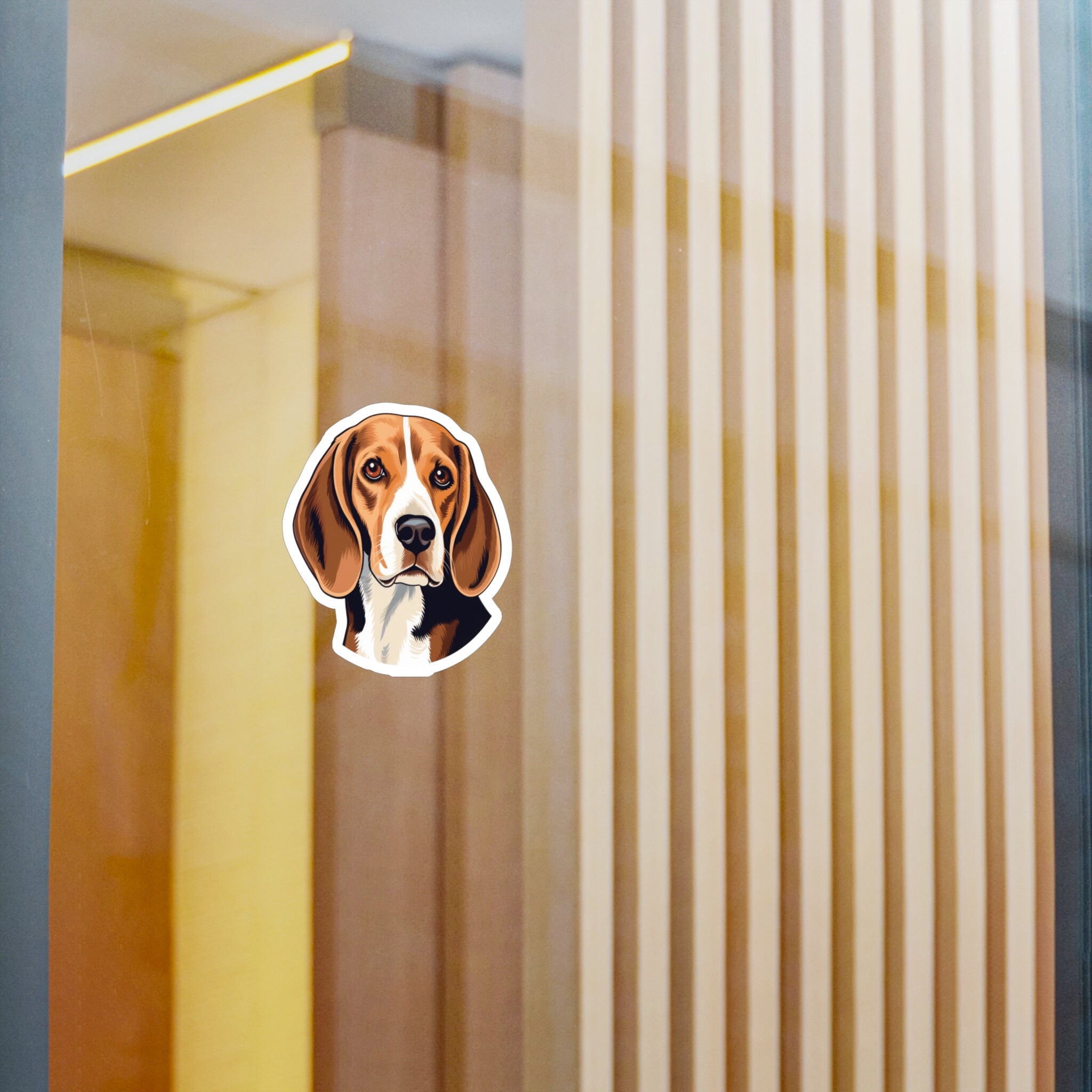 Beagle Sticker - Kiss-cut Vinyl Decals - Etsy