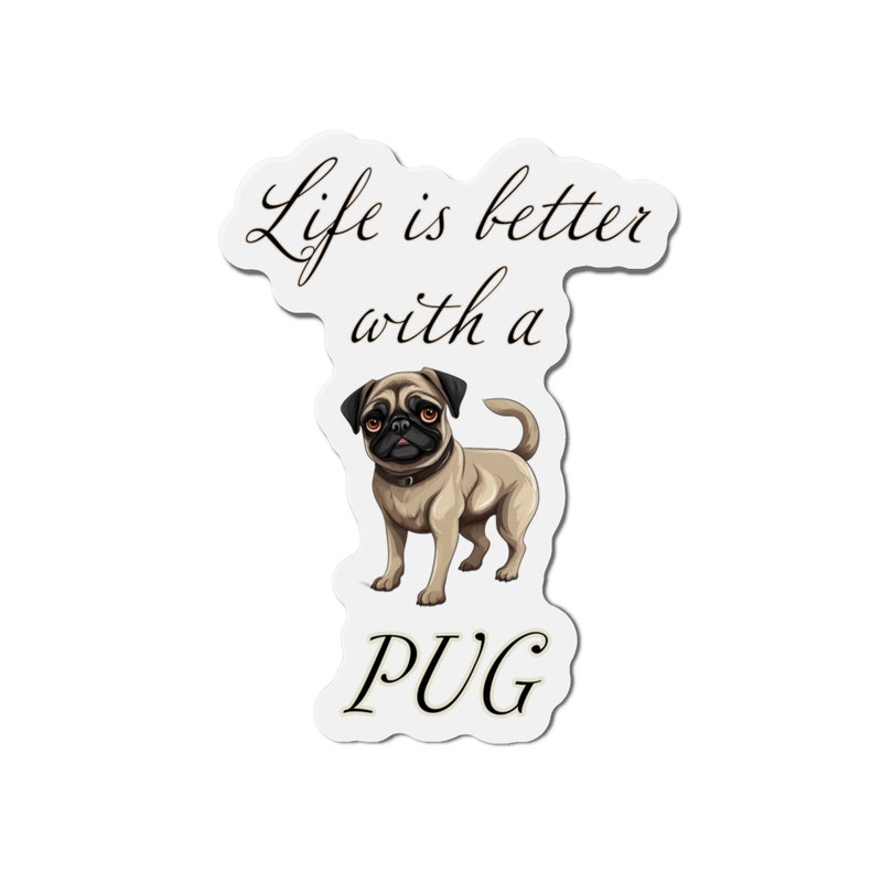 Pug Magnet - Etsy