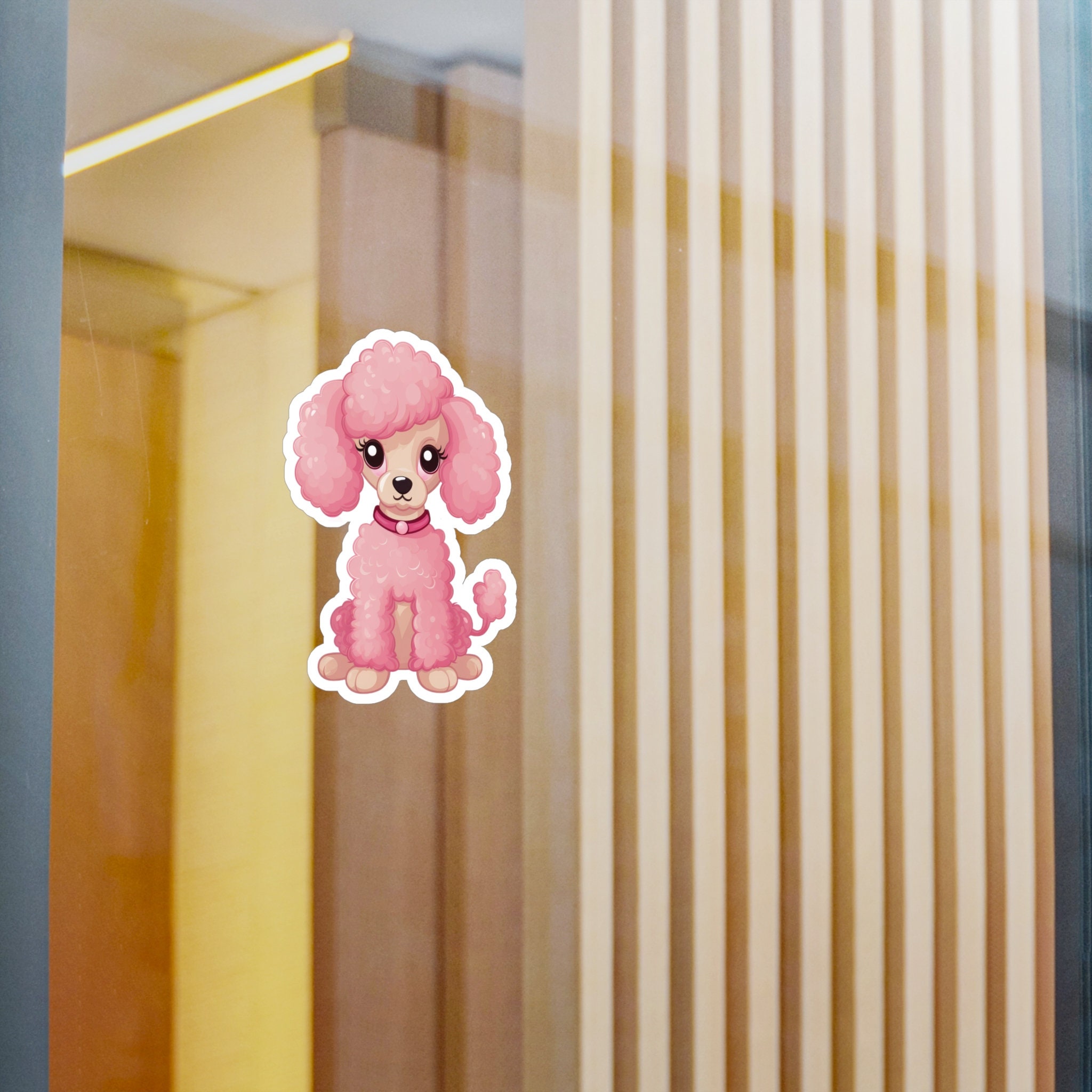 Poodle Sticker - Kiss-cut Vinyl Decals - Etsy
