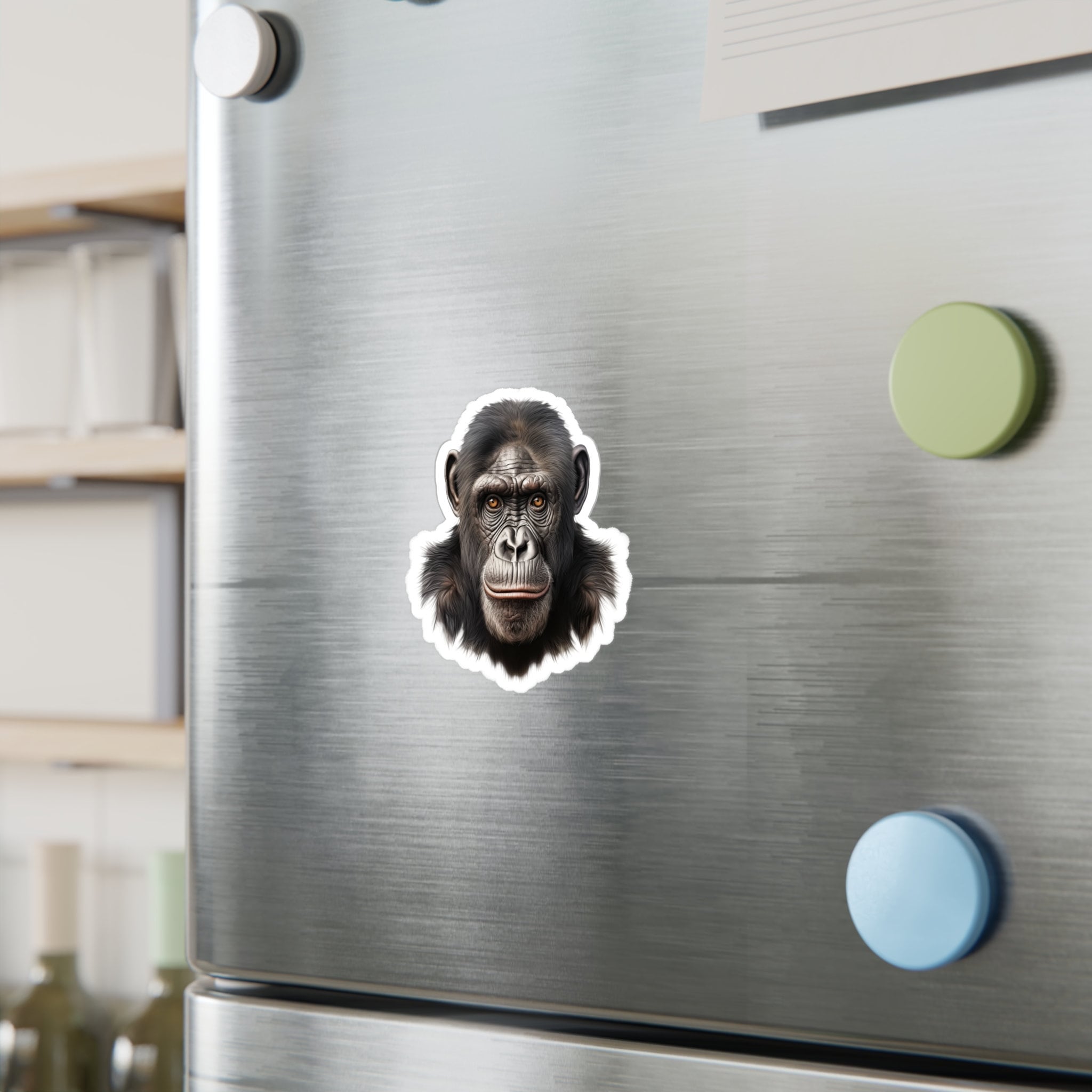 Ape Sticker | Monkey Vinyl Decal | Animal Car Decal | Laptop Sticker ...