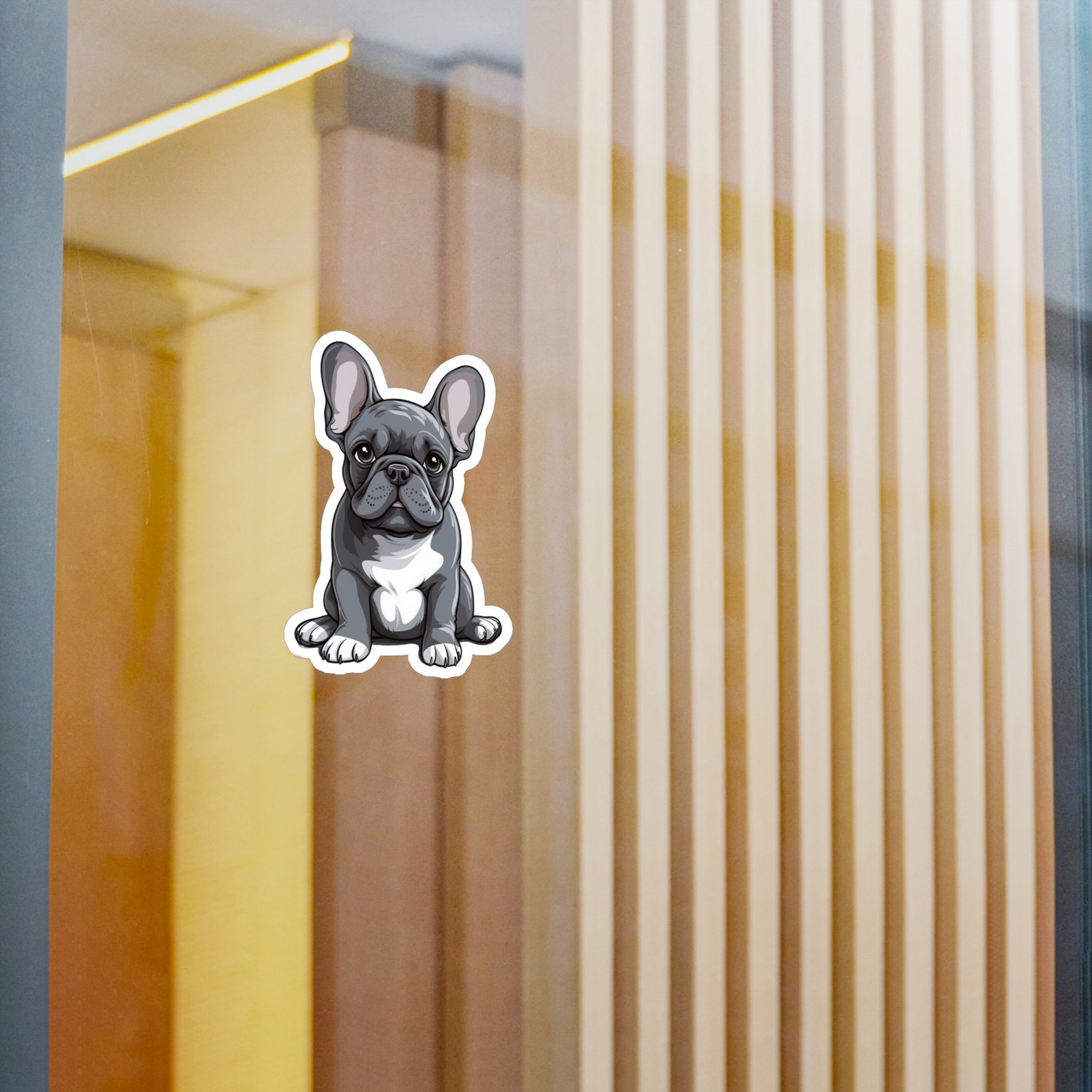 French Bulldog Sticker - Vinyl Dog Decals - Etsy