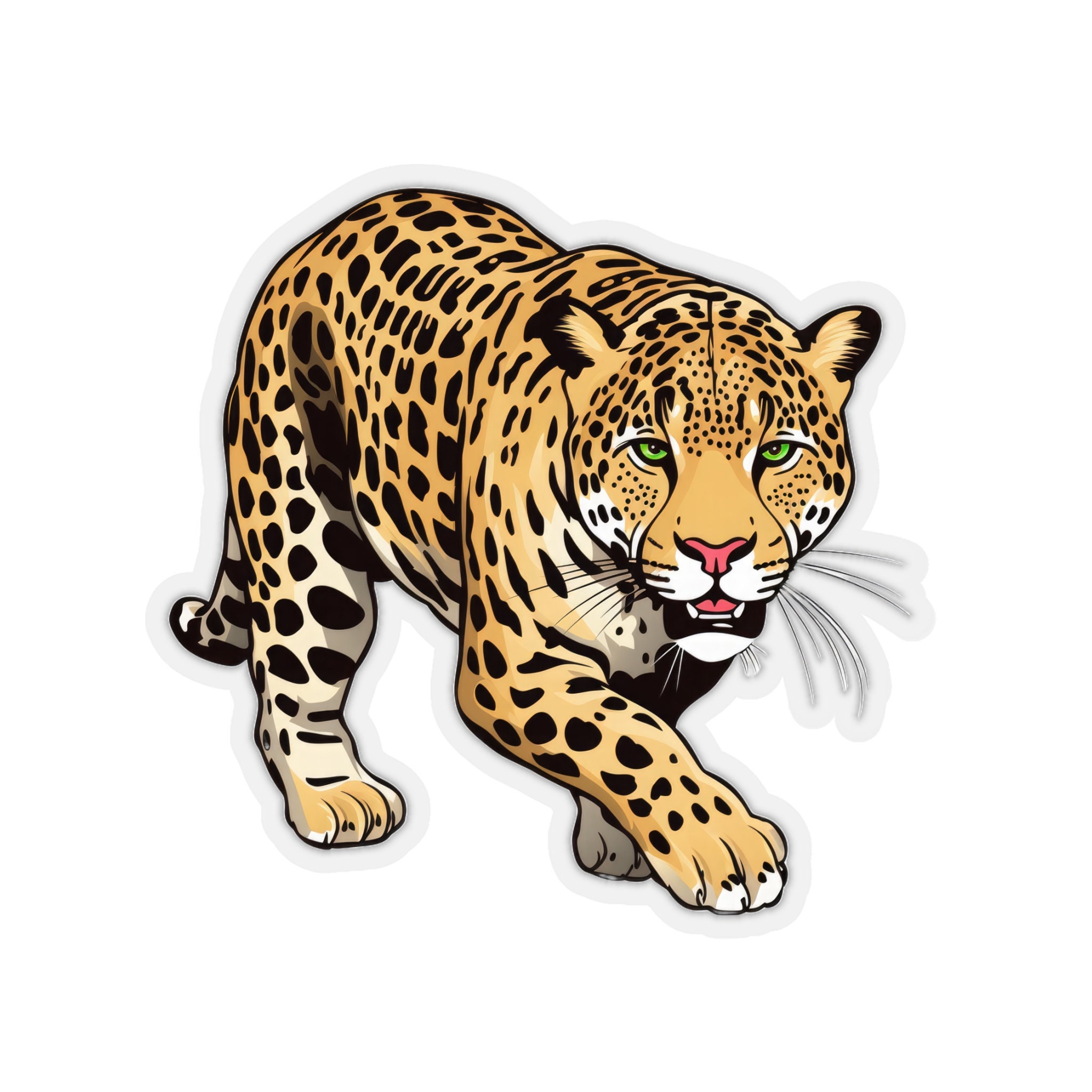 Jaguar Sticker Kiss-cut Jaguar Decal - Etsy