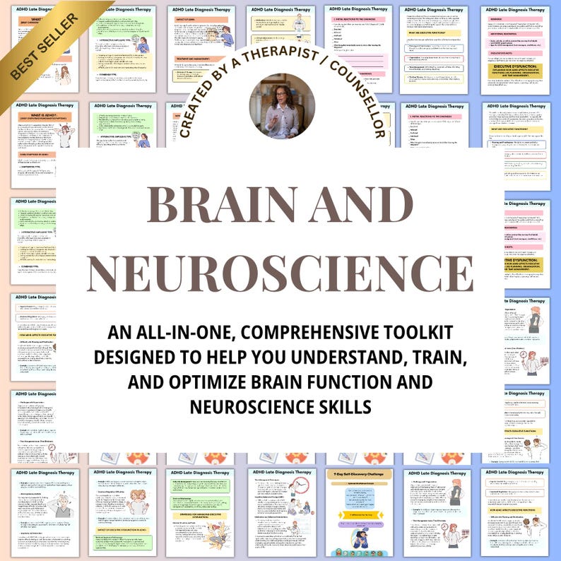 Brain Anatomy Neuroscience Study Guide, Neuro Study Notes (digital ...