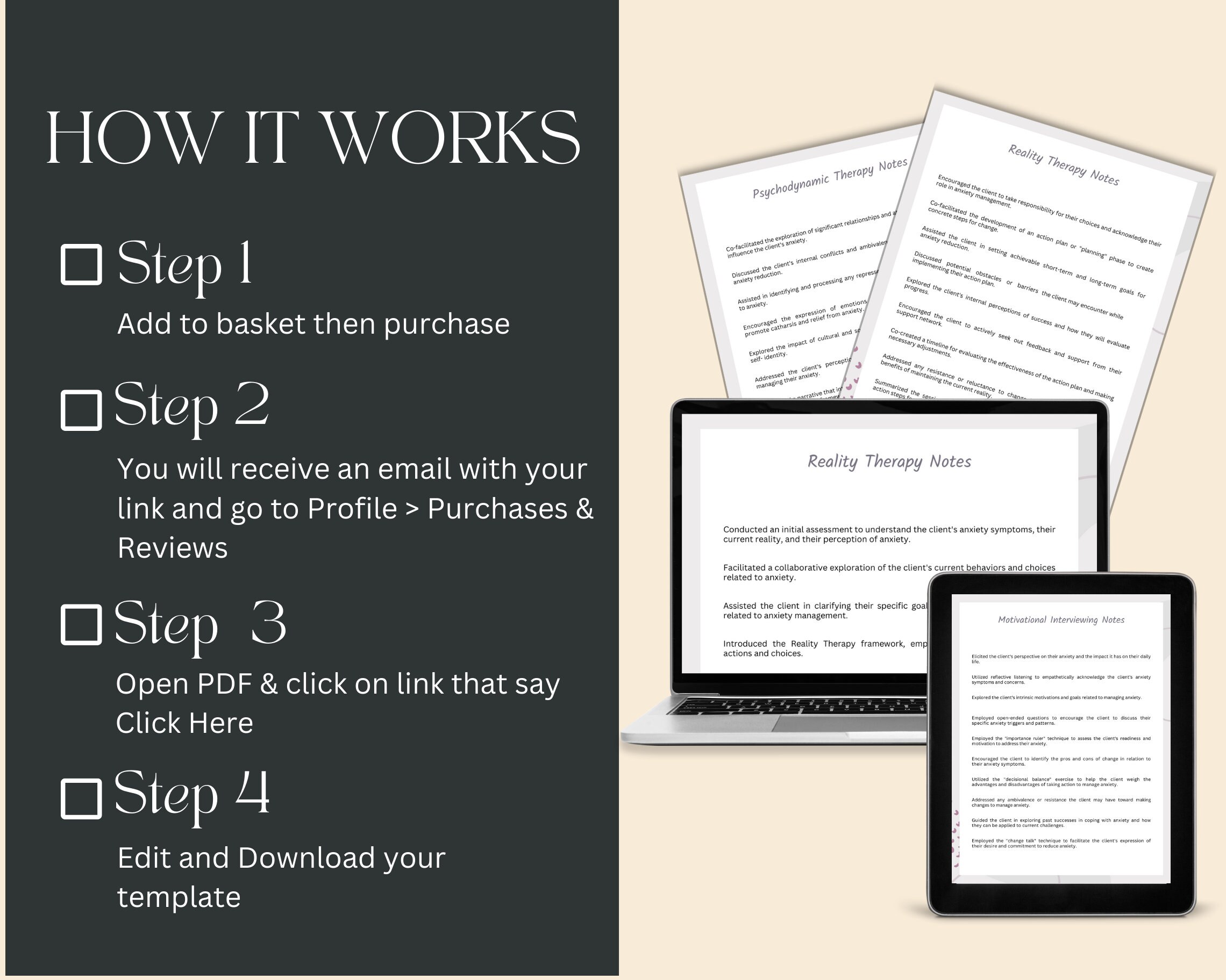 Child Therapy Bundle, Therapy Questions, Therapy Goals and Objectives ...