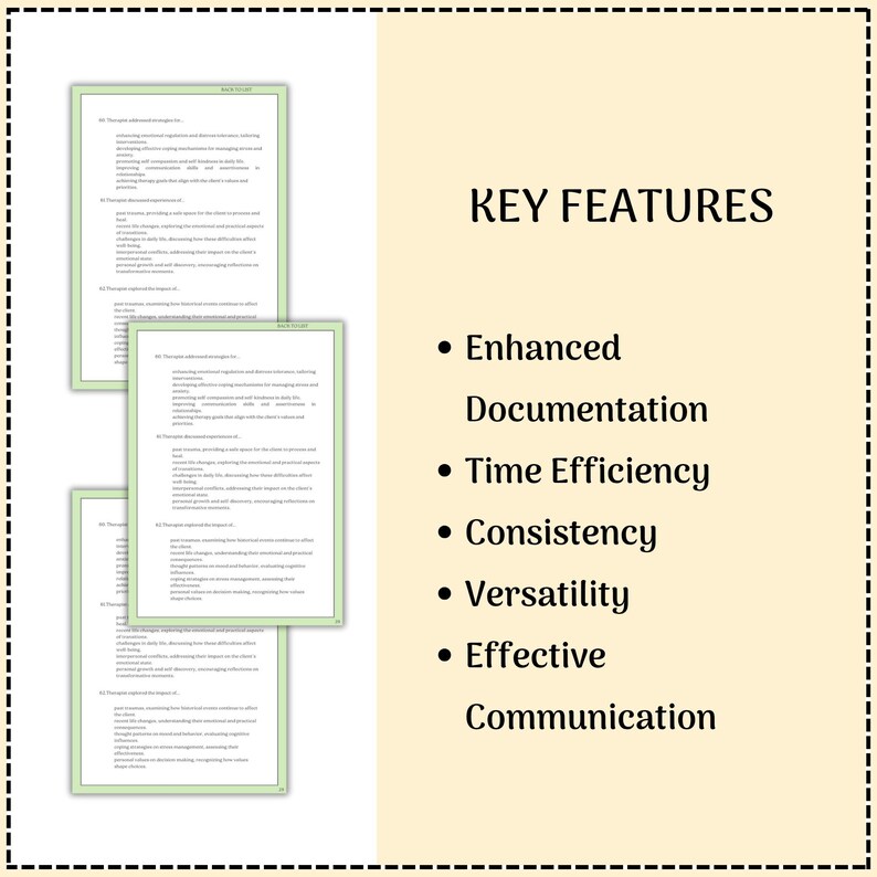 Therapy Progress Note Sentence Starters | Counselor Documentation ...