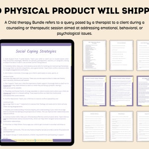 Child Therapy Bundle: Questions, Goals, Interventions, Progress Notes ...