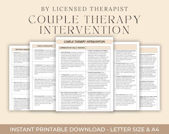 Couples Therapy Interventions, Marriage Counselling, Relationship ...