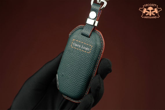 Personalized KIA Leather Key Fob Cover Custom Leather Keychain Kia Sorento Kia Carnival Kia Smart Key Cover Kia Sportage Key Fob Etsy