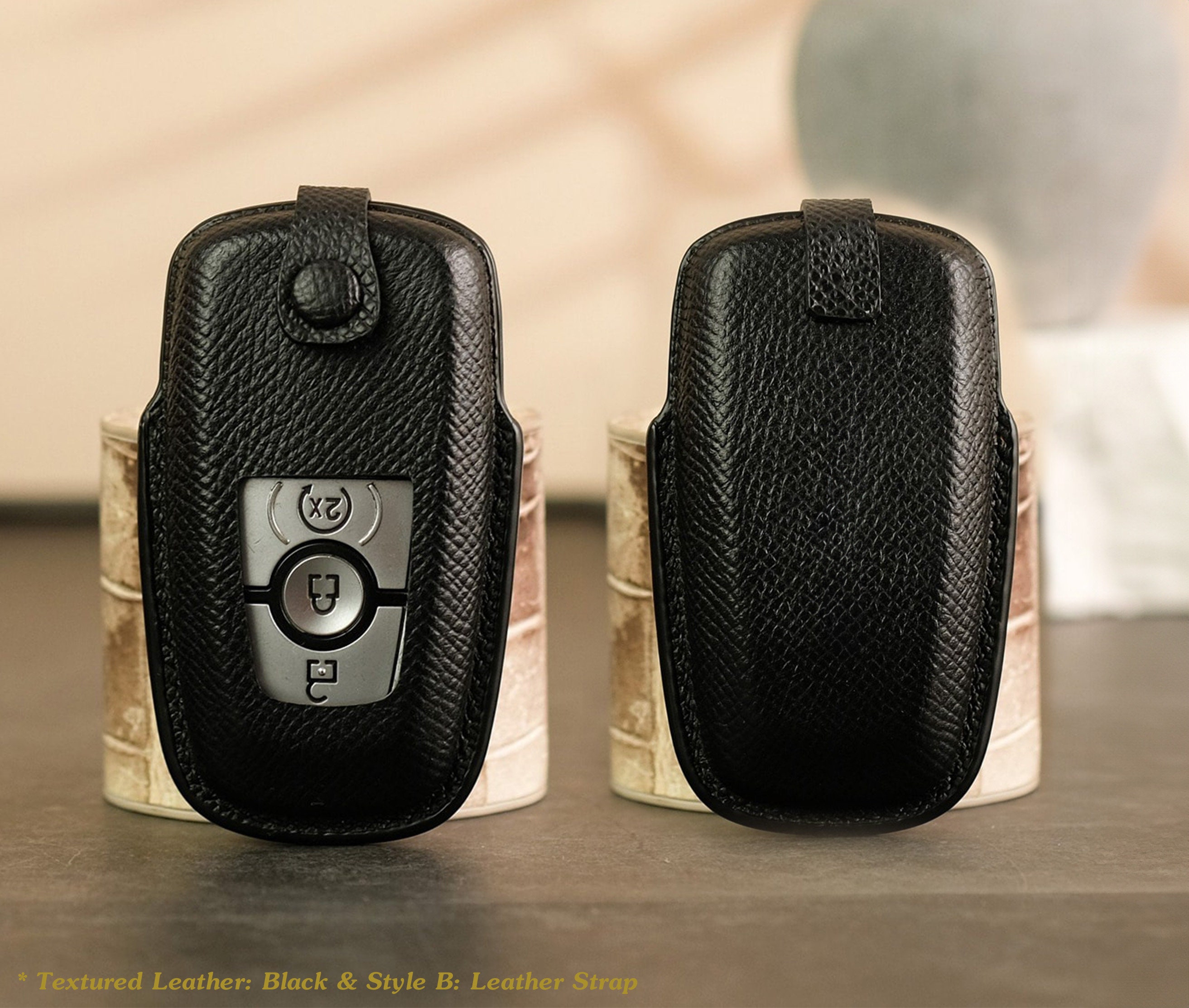 Custom Ford Leather Key Fob Cover, Ford F-series Key Fob Case, Ford F ...