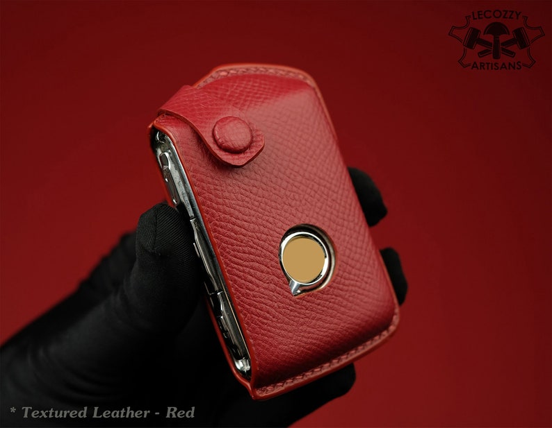 Custom Volvo Leather Key Fob Cover, Volvo Series Key Fob Case, Volvo ...