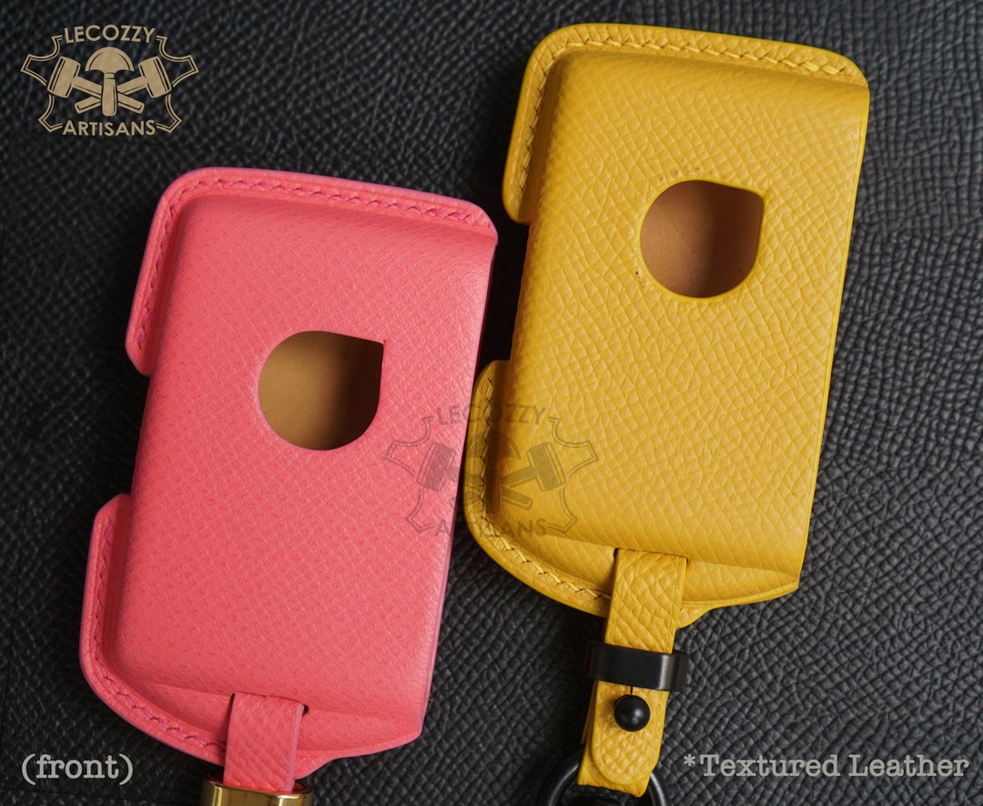 Personalized Volvo Leather Key Fob Cover, Volvo Series Key Fob Case ...