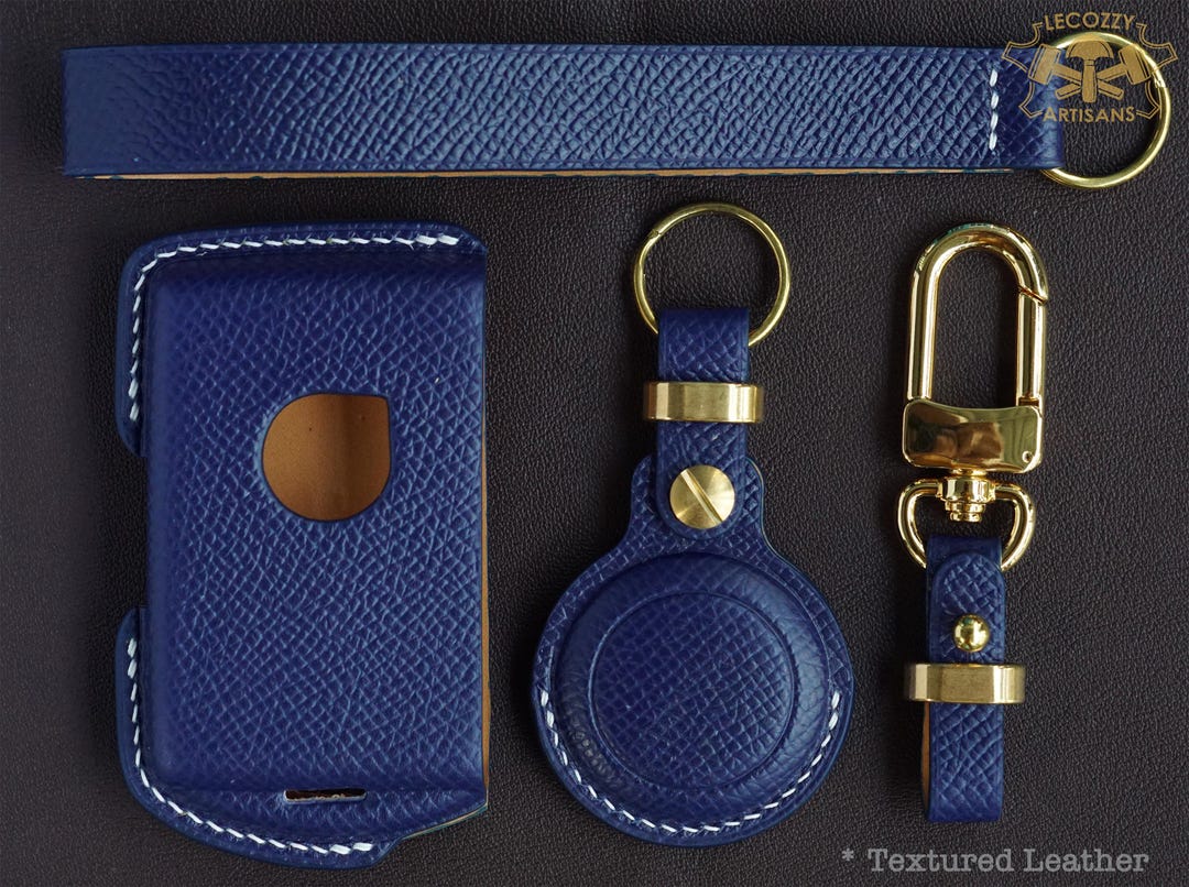 Volvo Leather Key Fob Cover, Volvo Series Remote Case, Volvo XC90, XC60 ...