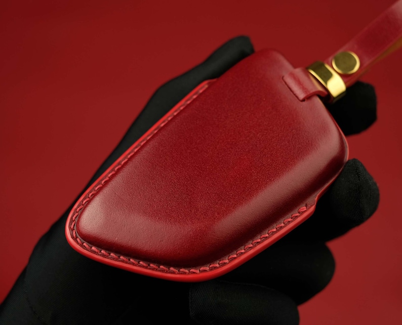 Custom Bmw Leather Key Fob Cover, Bmw Series Key Fob Case, F98 X4M LCI ...