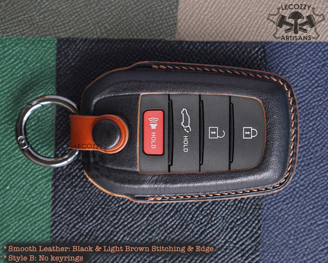 2022-2025 Toyota Camry Sequoia Leather Key Fob Case, Custom Toyota ...
