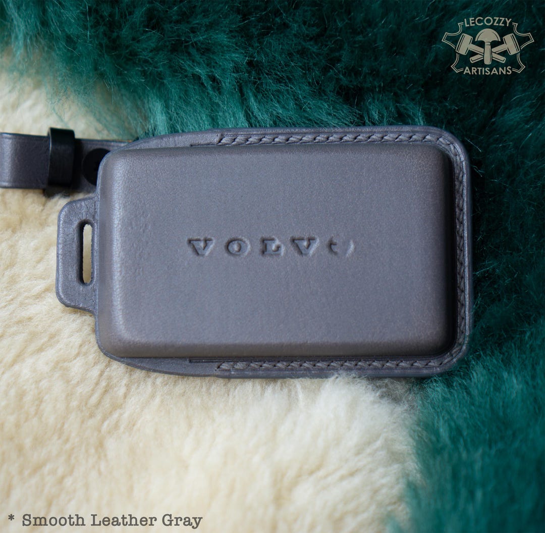 Custom Leather Case for Volvo EX30 Key Fob Remote, Volvo EX30 Keyless ...
