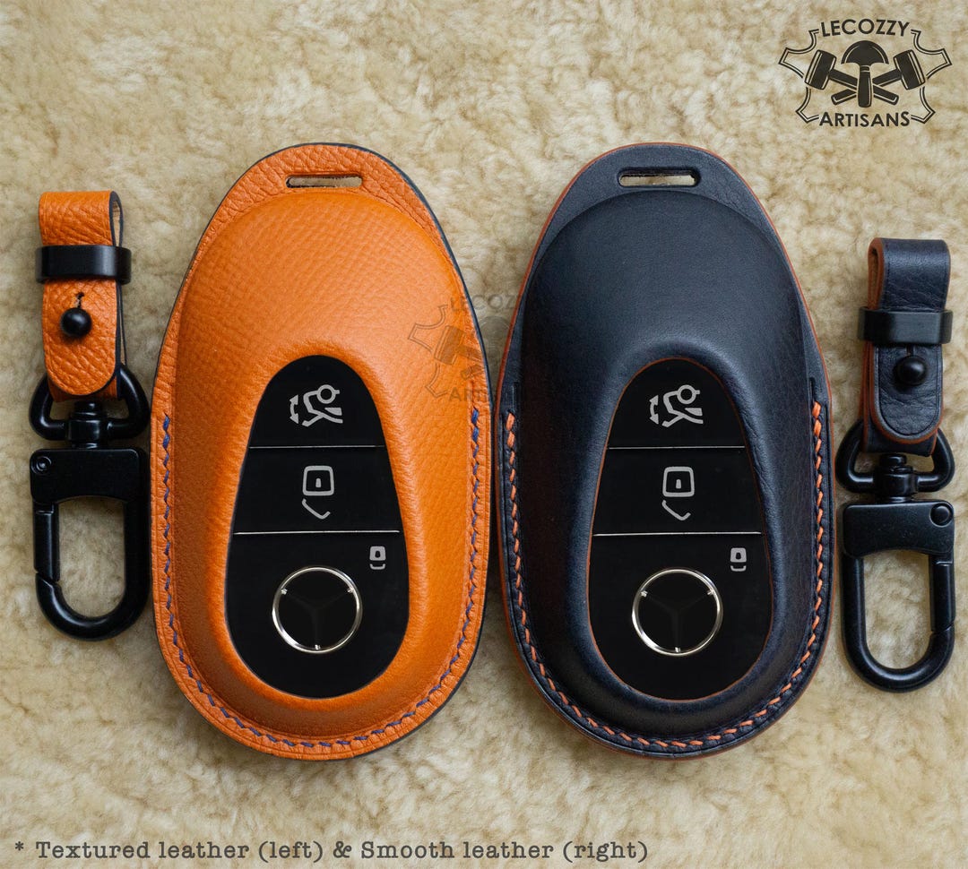 Mercedes Benz Leather Key Fob Cover, Mercedes S-class S500 W206 W223 ...