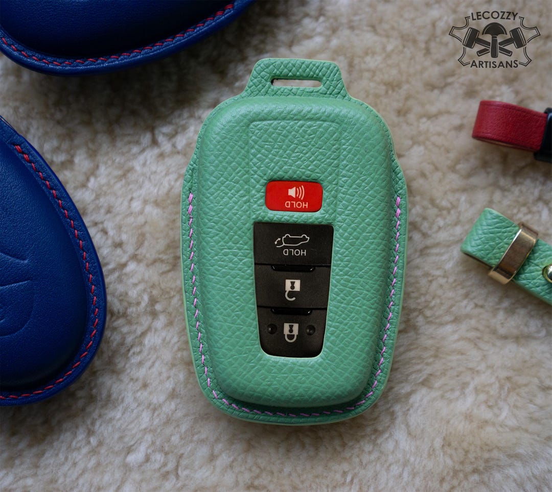 Custom 2024 Toyota 4runner Car Key Cover Leather, 2022-2025 Toyota ...