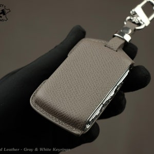 Personalized Volvo Leather Key Fob Cover, Volvo Series Key Fob Case ...