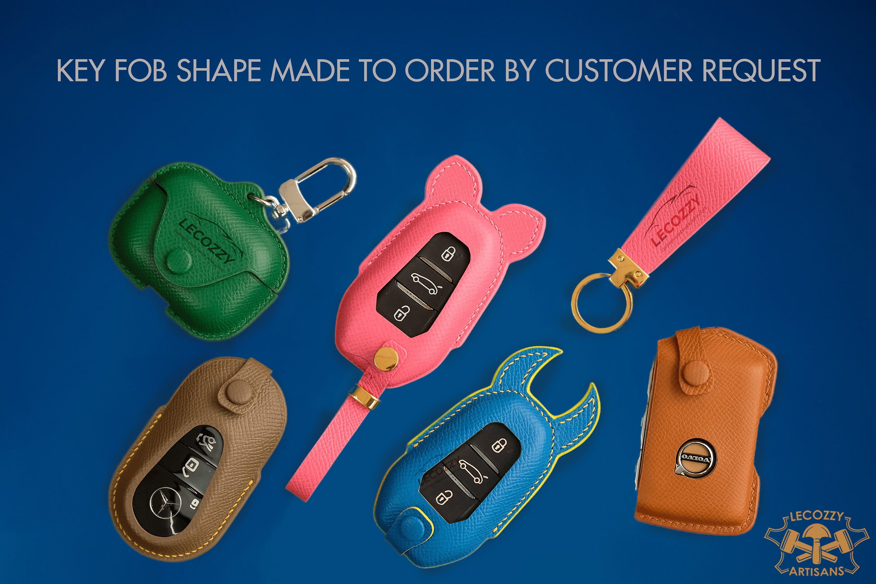 Custom Bmw Leather Key Fob Cover, Bmw Series Key Fob Case, F98 X4M LCI ...