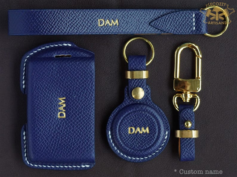 Volvo Leather Key Fob Cover, Volvo Series Remote Case, Volvo XC90, XC60 ...
