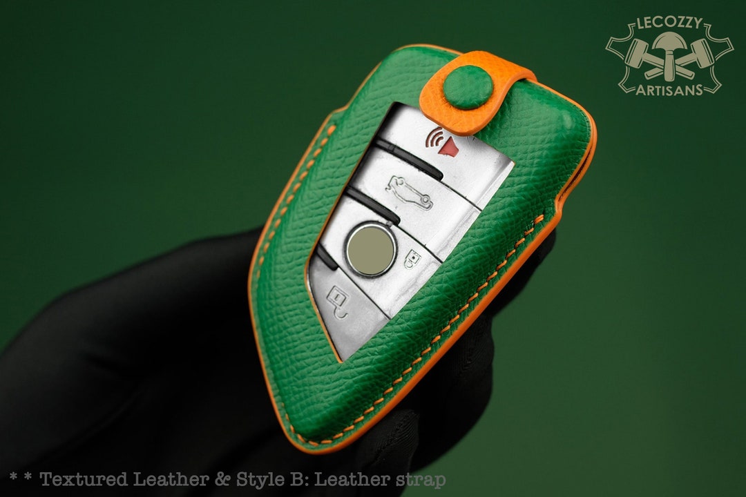 BMW Leather Key Cover, Bmw G Series Keyless Remote Case, Bmw X1 X3 X5 ...