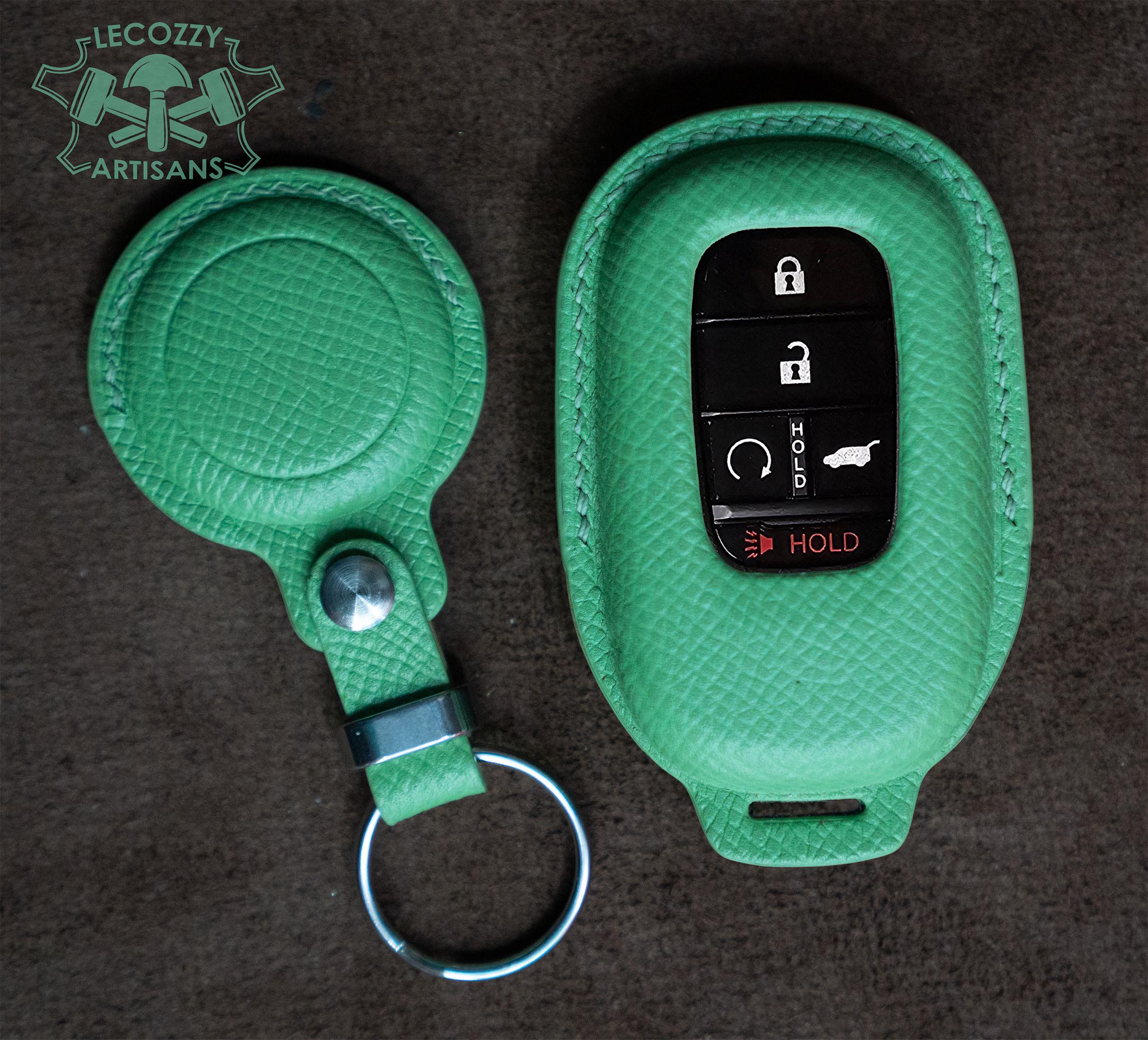 Leather Case for 2022 - 2025 Honda Car Key, Honda CR-V, Honda HR-V ...
