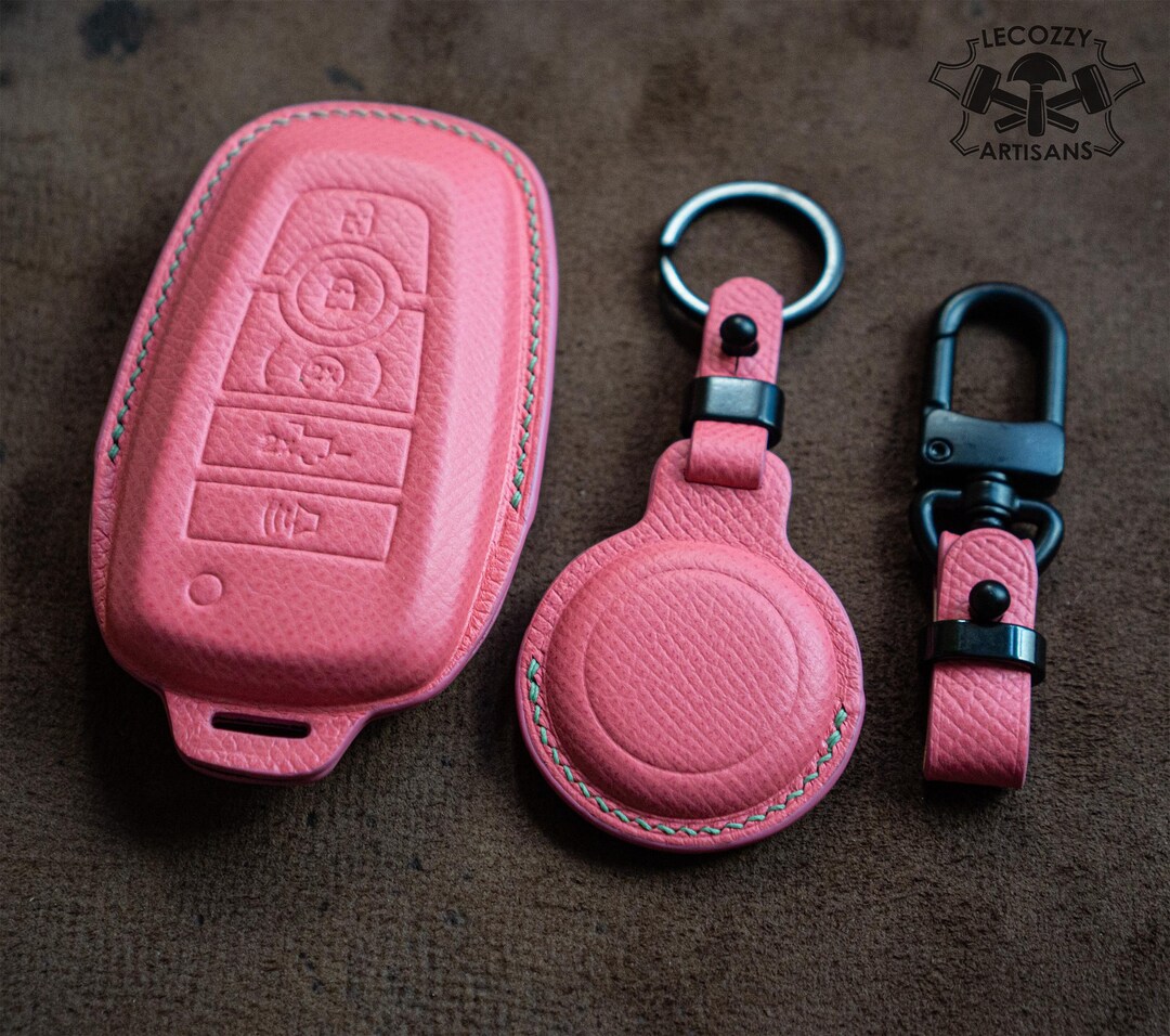 Leather Case for 2025 Lincoln Navigator Key Tag Remote, Lincoln Keyless ...