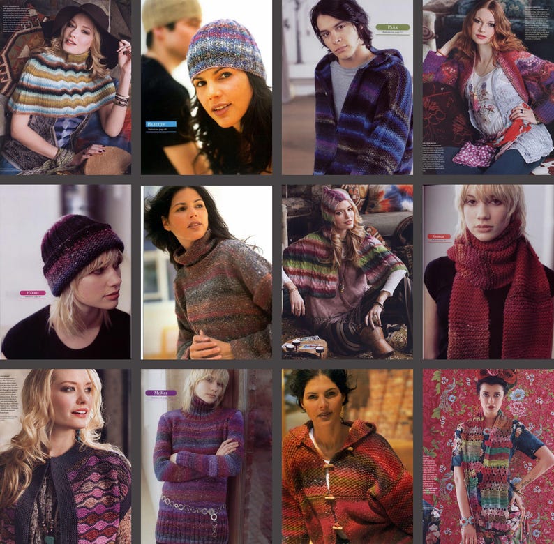 40 Noro Knitting Pattern PDF Book Collection | DIY Designs & Tutorials ...