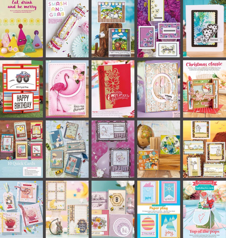 550+ Card Making, Papercraft, Parchment Craft, Stamping & Die-cutting ...