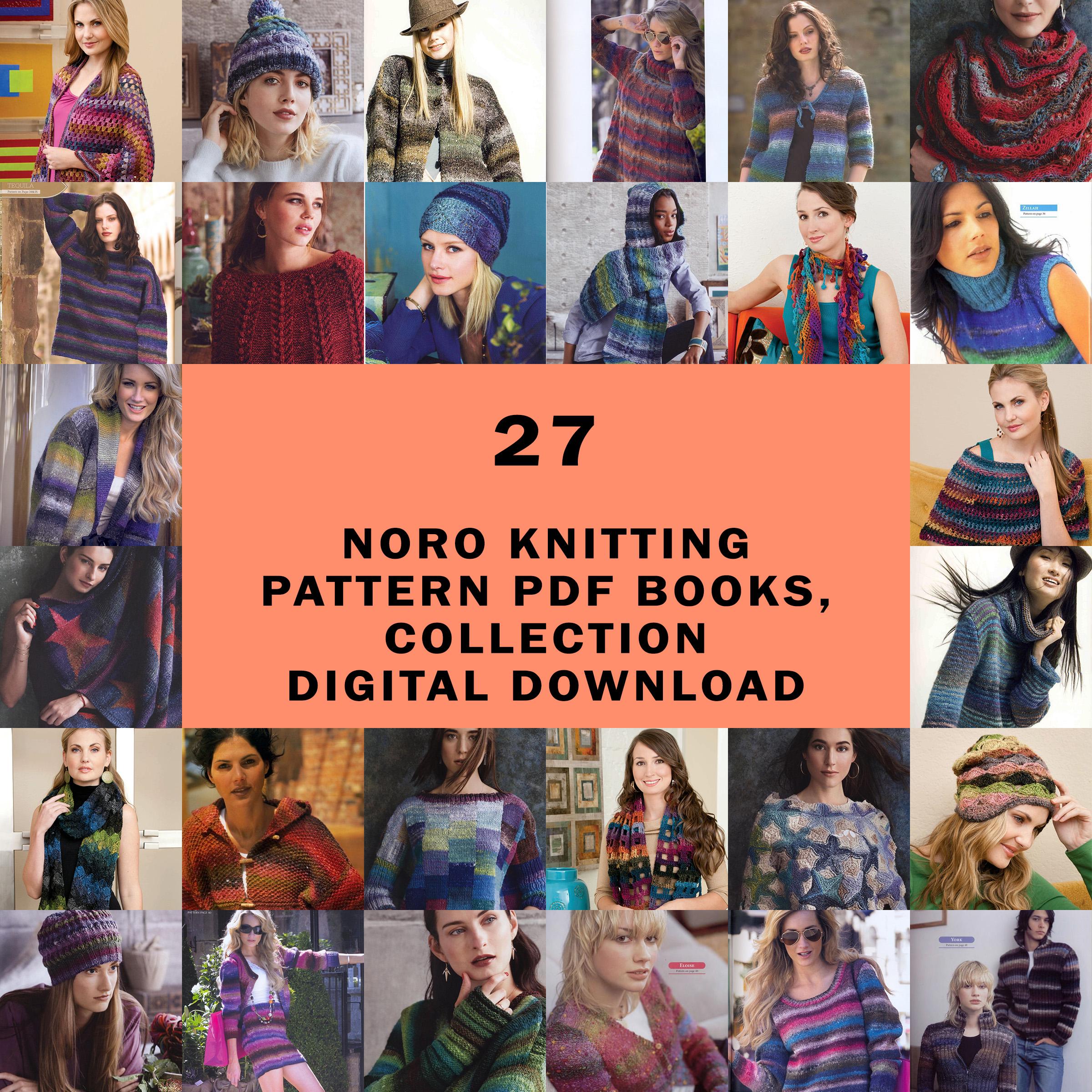 27 Noro Knitting Pattern PDF Book Collection | DIY Designs & Tutorials ...