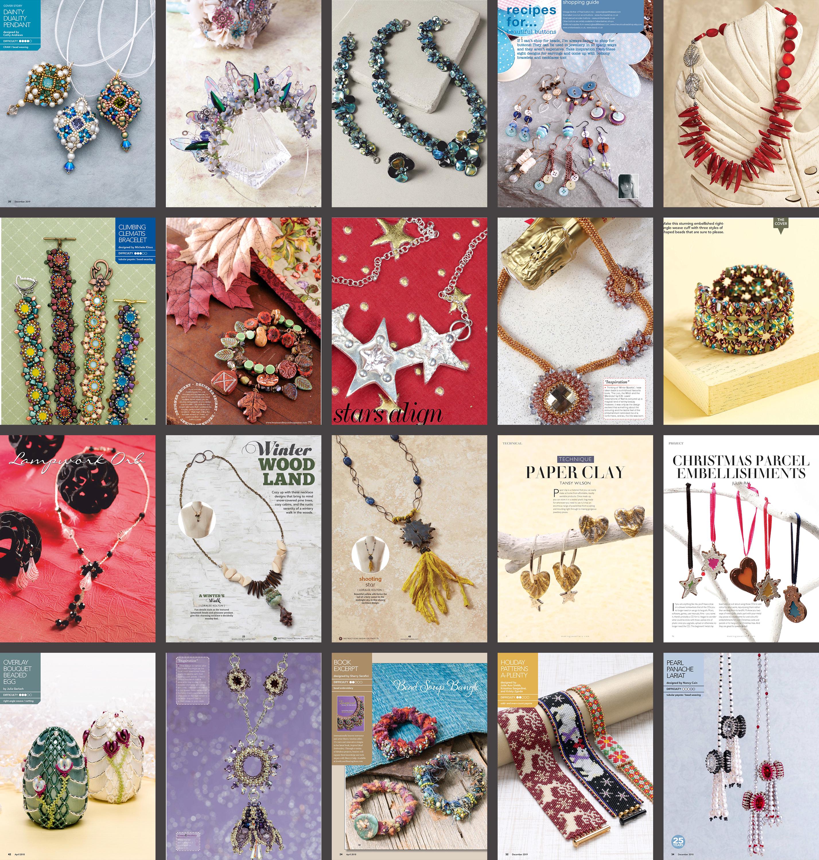 850+ Beading & Jewelry Making Magazines, Books, Patterns Archive ...