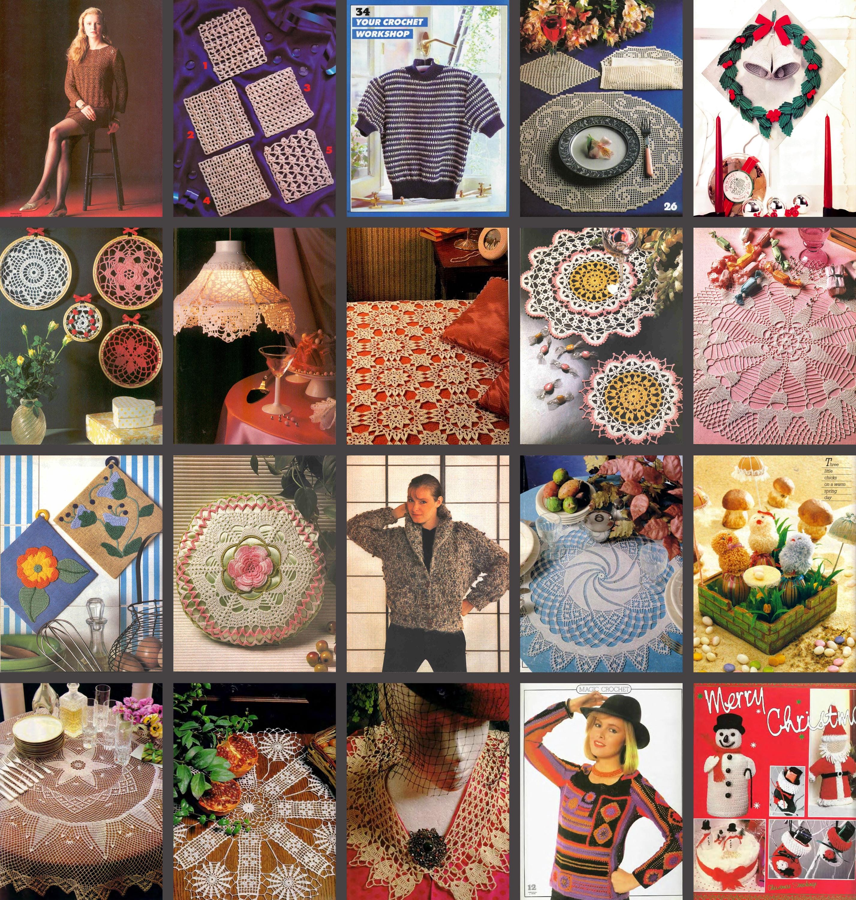 155 Magic Crochet Magazines Archive Collection PDF | Vintage Crochet ...
