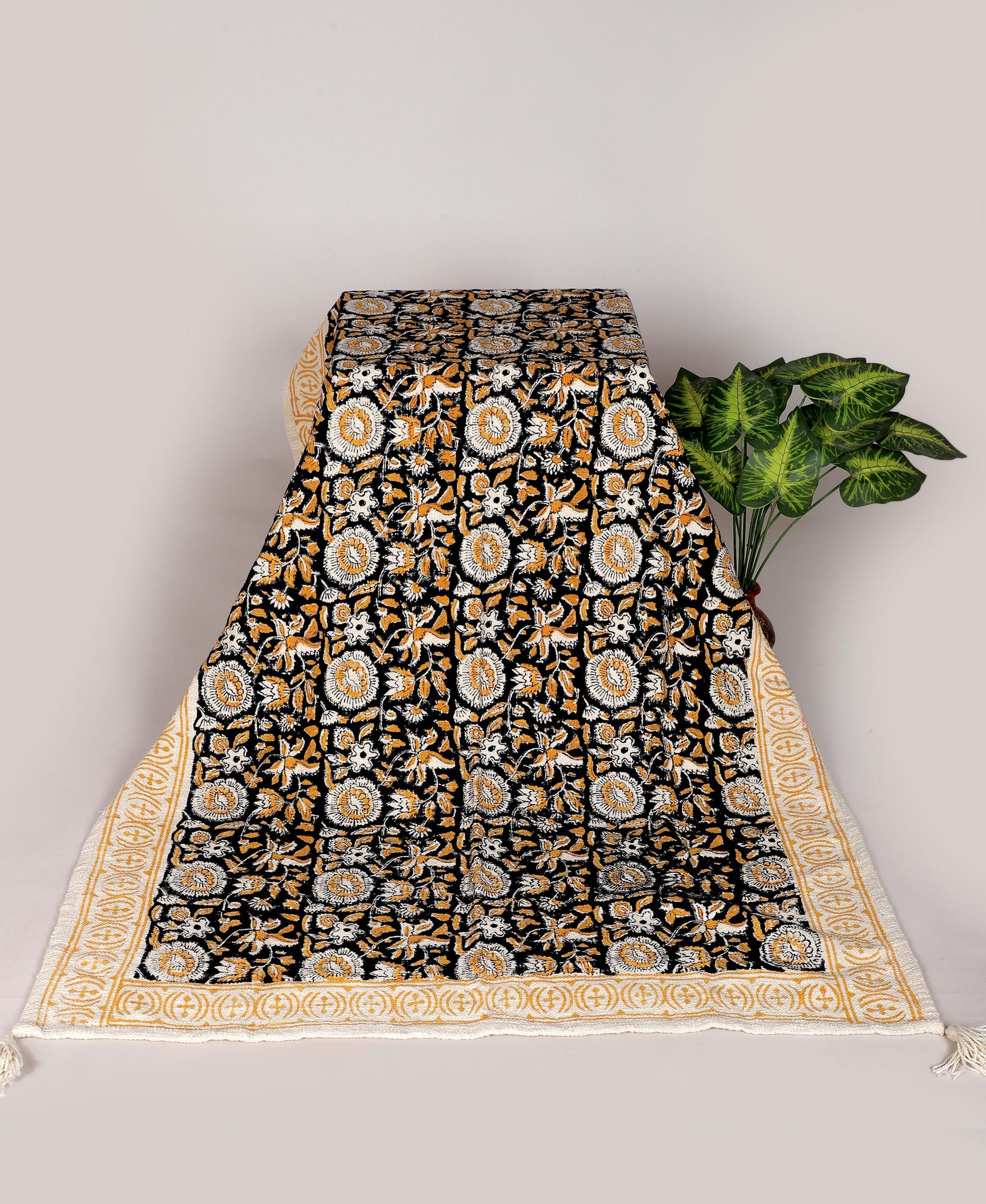 Home Inspiration Handmade Throw Handblock Print Throw Cotton Throw ...