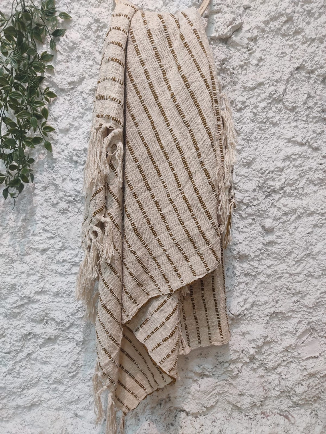 Soft Cotton Throw Blanket Sofa Décor Room Décor 127cmx 152cm Size Soft ...