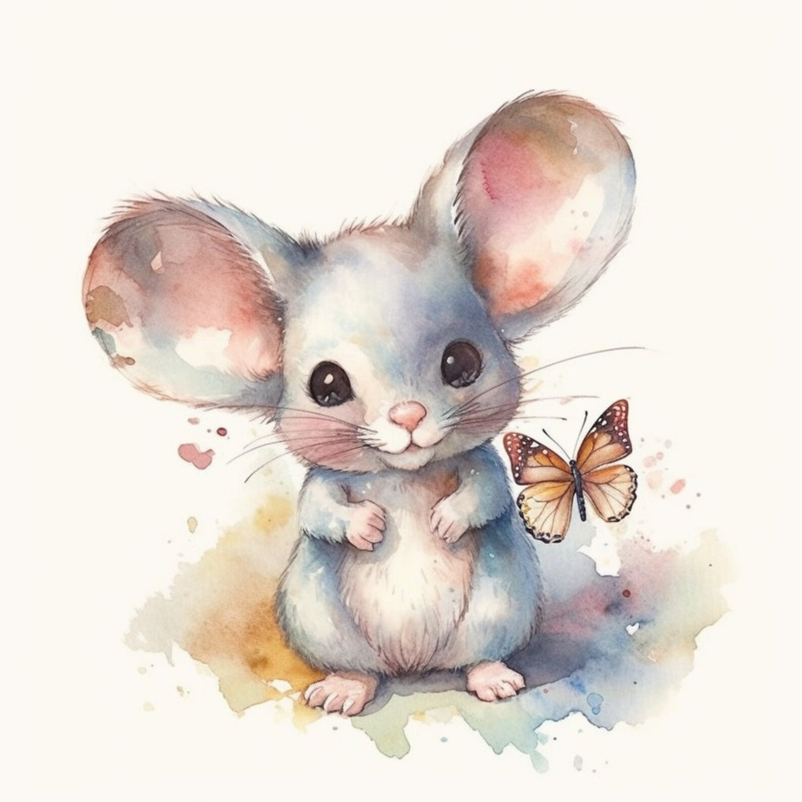Clipart, Watercolor Animals Png, Watercolor Clipart, Baby Animal Png ...