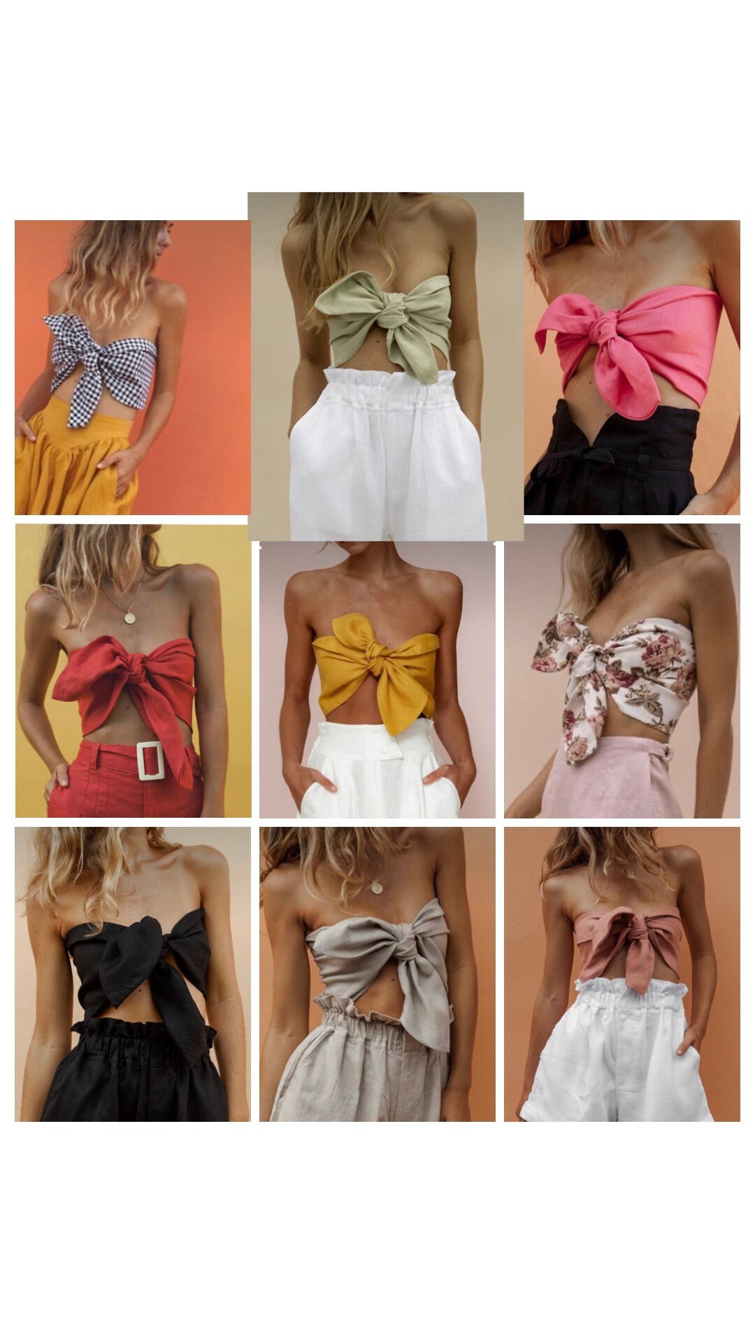 Sewing and Embroidery Pattern Tutorial Video PDF Floral Bandeau Top ...