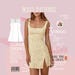 90s Mini Dress Pattern | Side Slit Dress Tutorial | Retro Dress Pattern ...