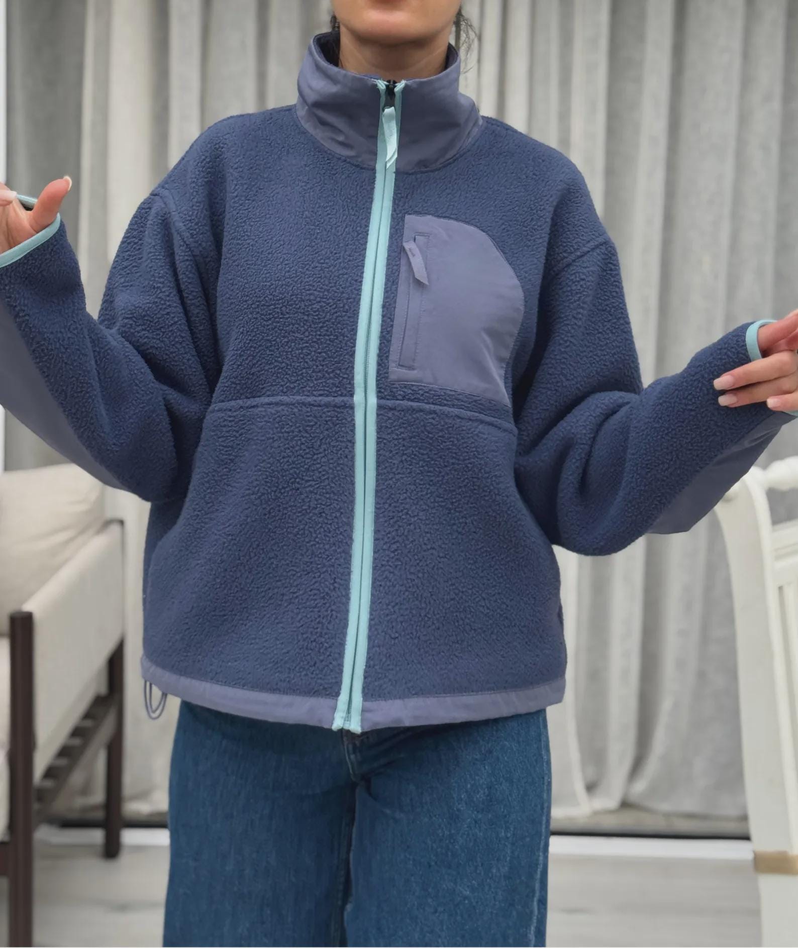 Stellar Jacket | Fleece Jacket Sewing Pattern | Size XXS-2XL | Easy Zip ...