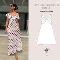 Tulip Dress Sewing Pattern: Corset Style, Size XS-6XL (PDF Pattern) - Etsy