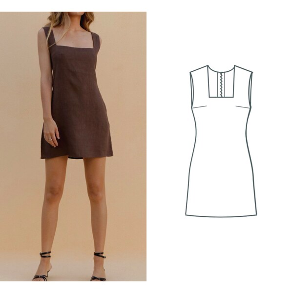 Mini Dress Patterns - Etsy