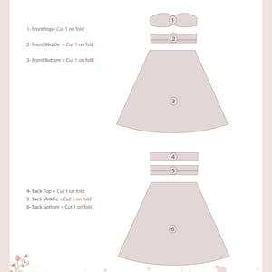 Strapless Maxi Dress Pattern | PDF Sewing Pattern | Coquette Dress ...