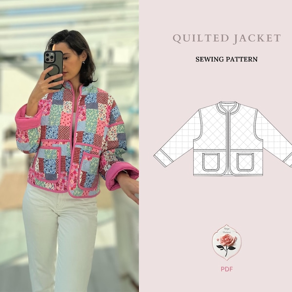 Stitched Jacket Pattern - Etsy