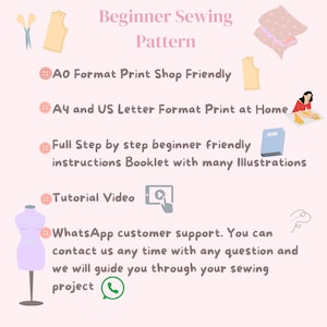 Peter Pan Collar Mini Dress | Summer Dress | PDF Sewing Pattern | Mod ...