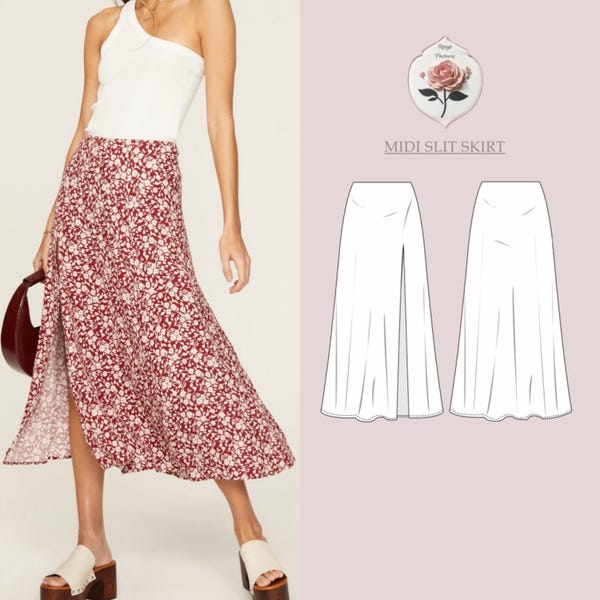 Skirt Pattern - Etsy