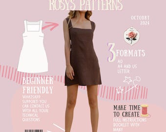 A Line Dress With Side Slit Pattern Spaghetti Strap Dress Thigh High ...