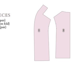 Blanket Cardigan | Long Cardigan Sewing Pattern | Blanket Coat Pattern ...